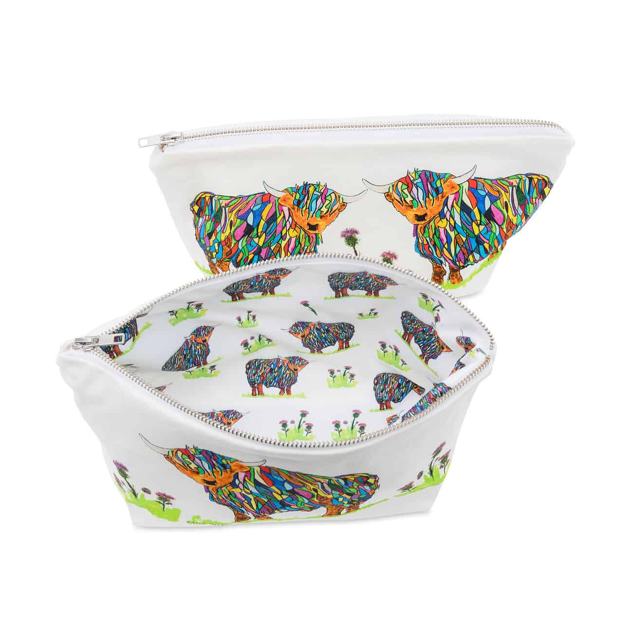 Bright Highland Cow Design | Chloe Gardner