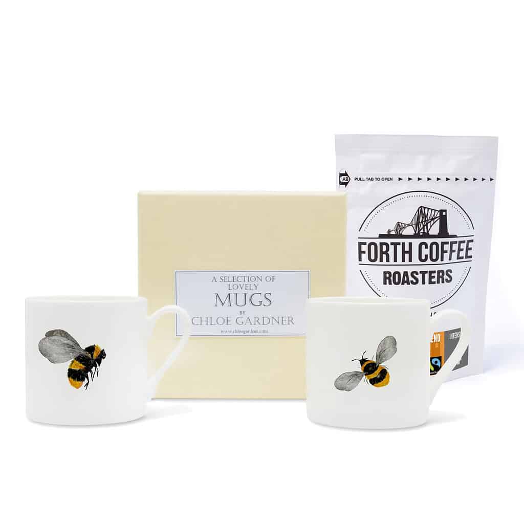 Chloe Gardner | Coffee + Bee Espresso Mugs Gift Set