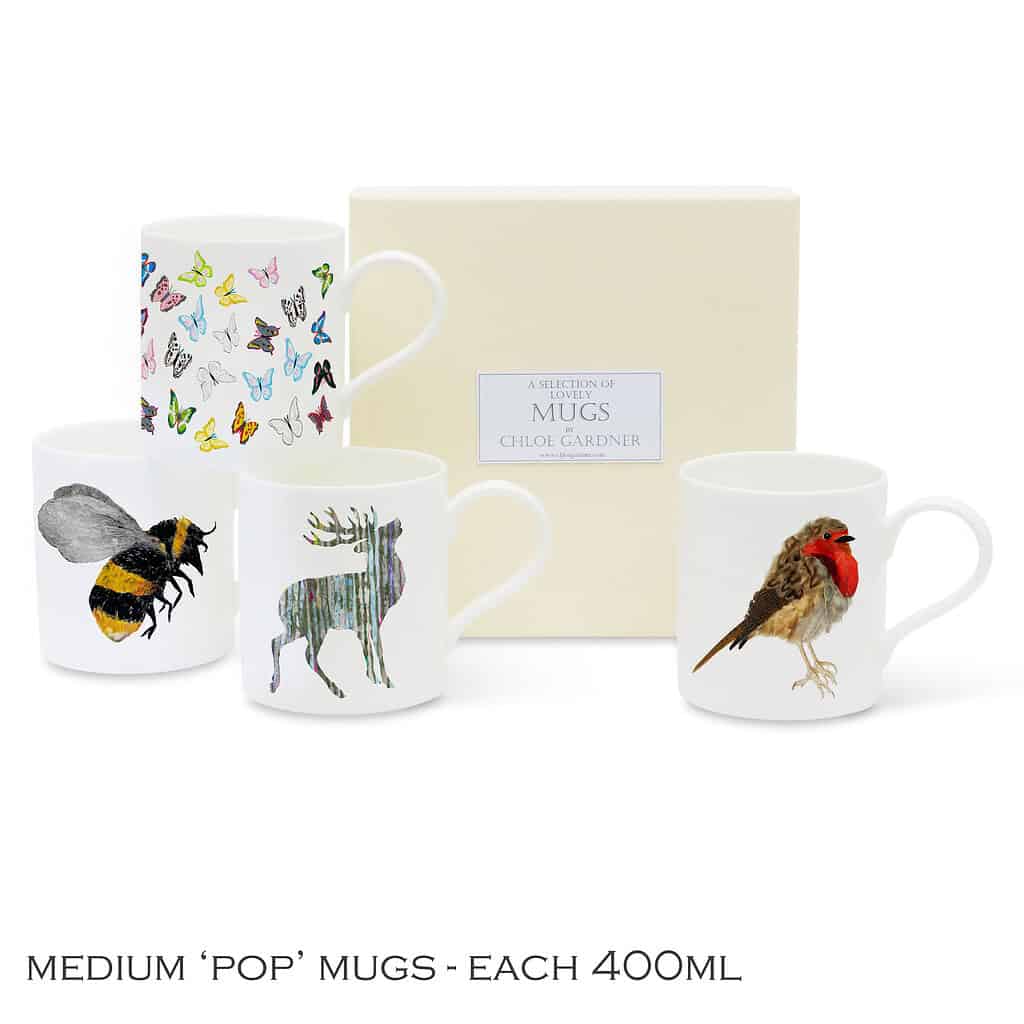 Chloe Gardner | Coffee + POP Mugs Countryside Gift Set